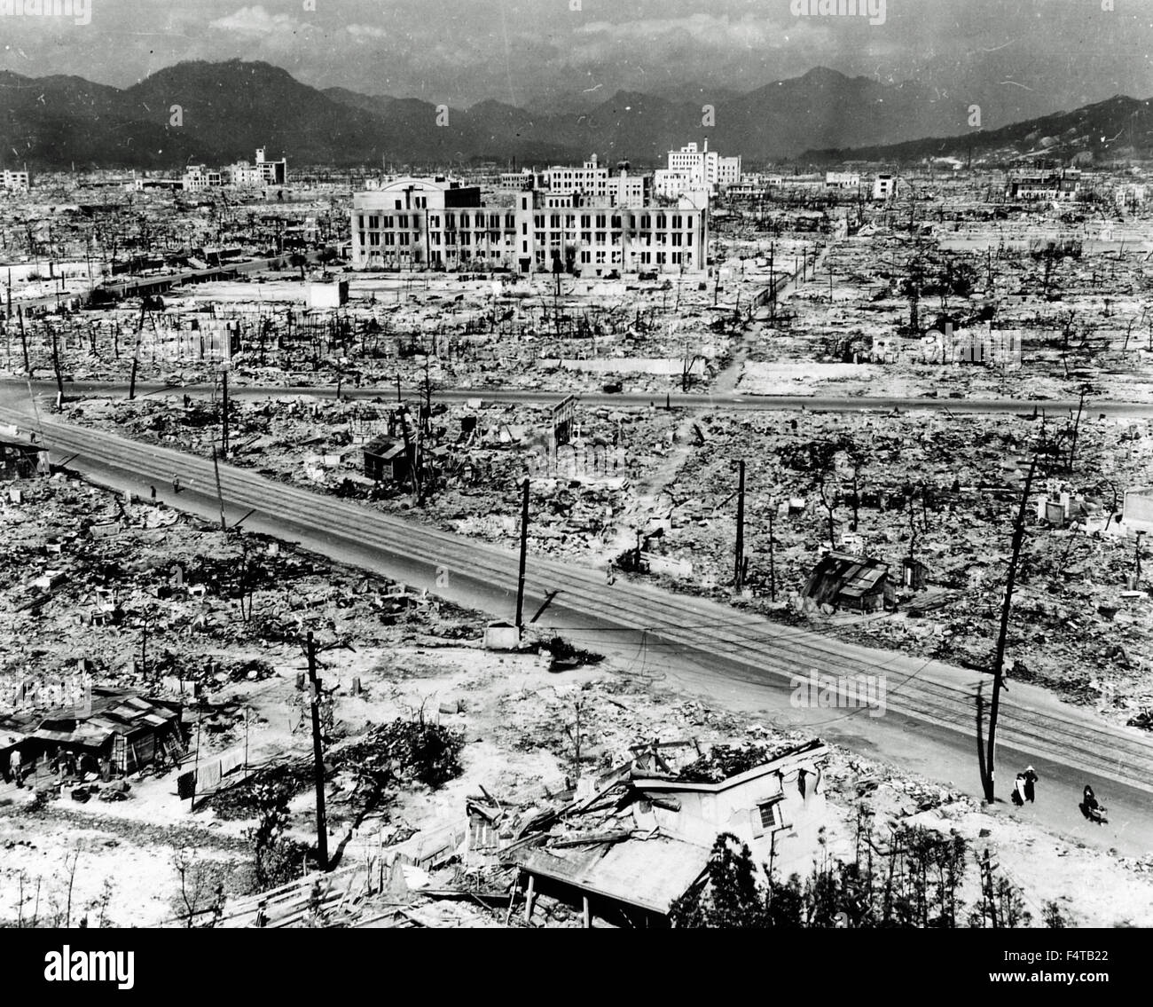Atombombe Hiroshima 1945 Stockfotografie - Alamy