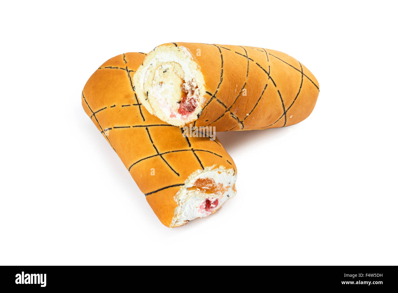 Biskuitkuchen rolle Ausgeschnittene Stockfotos und -bilder - Seite 2 ...