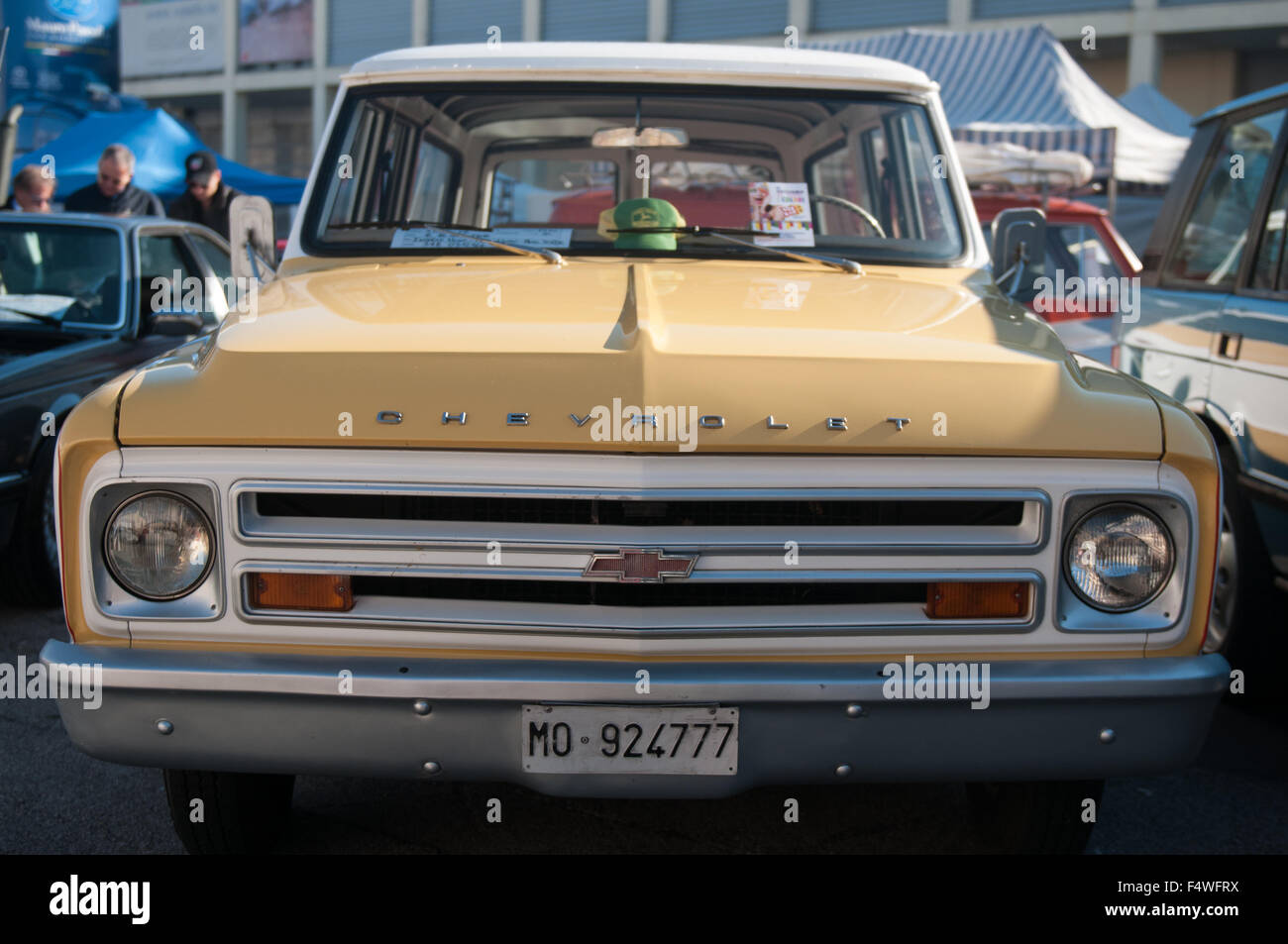 Chevrolet Oldtimer auf der internationalen Ausstellung der Oldtimer ...