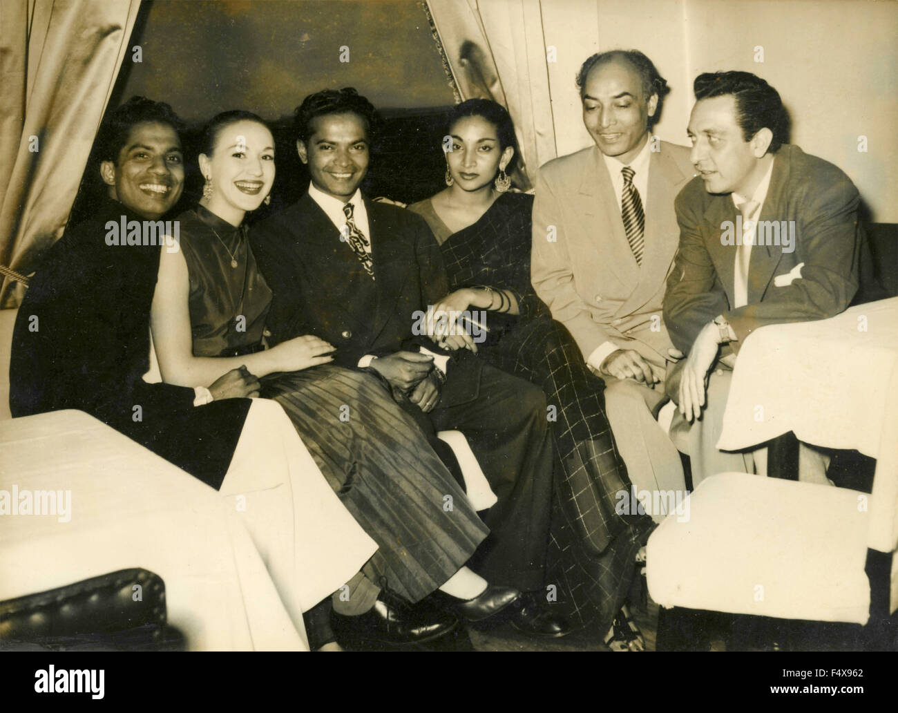 Der indische Schauspieler Sabu Dastagir und andere Charaktere aus der ...