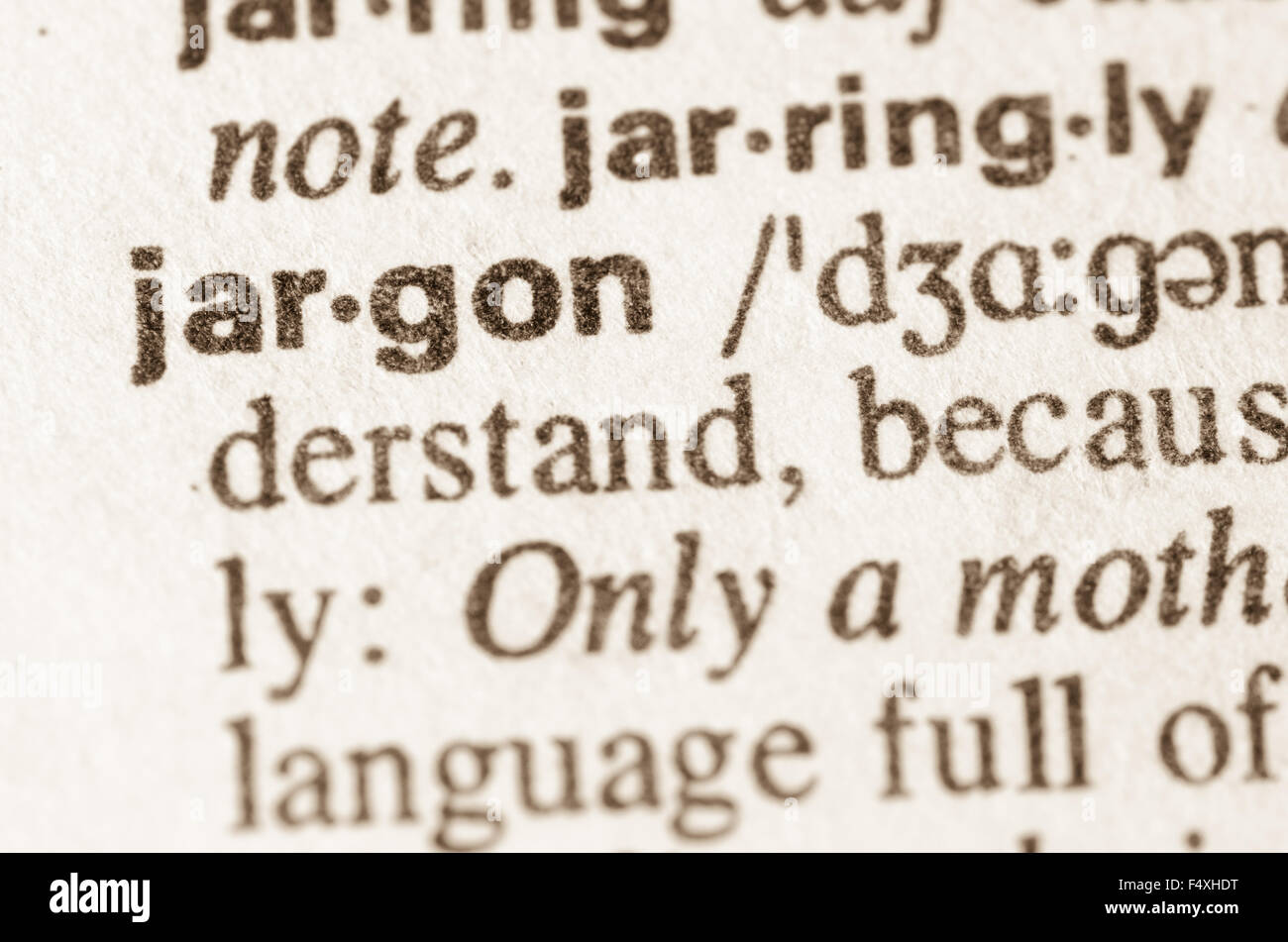 Slang wort -Fotos und -Bildmaterial in hoher Auflösung – Alamy