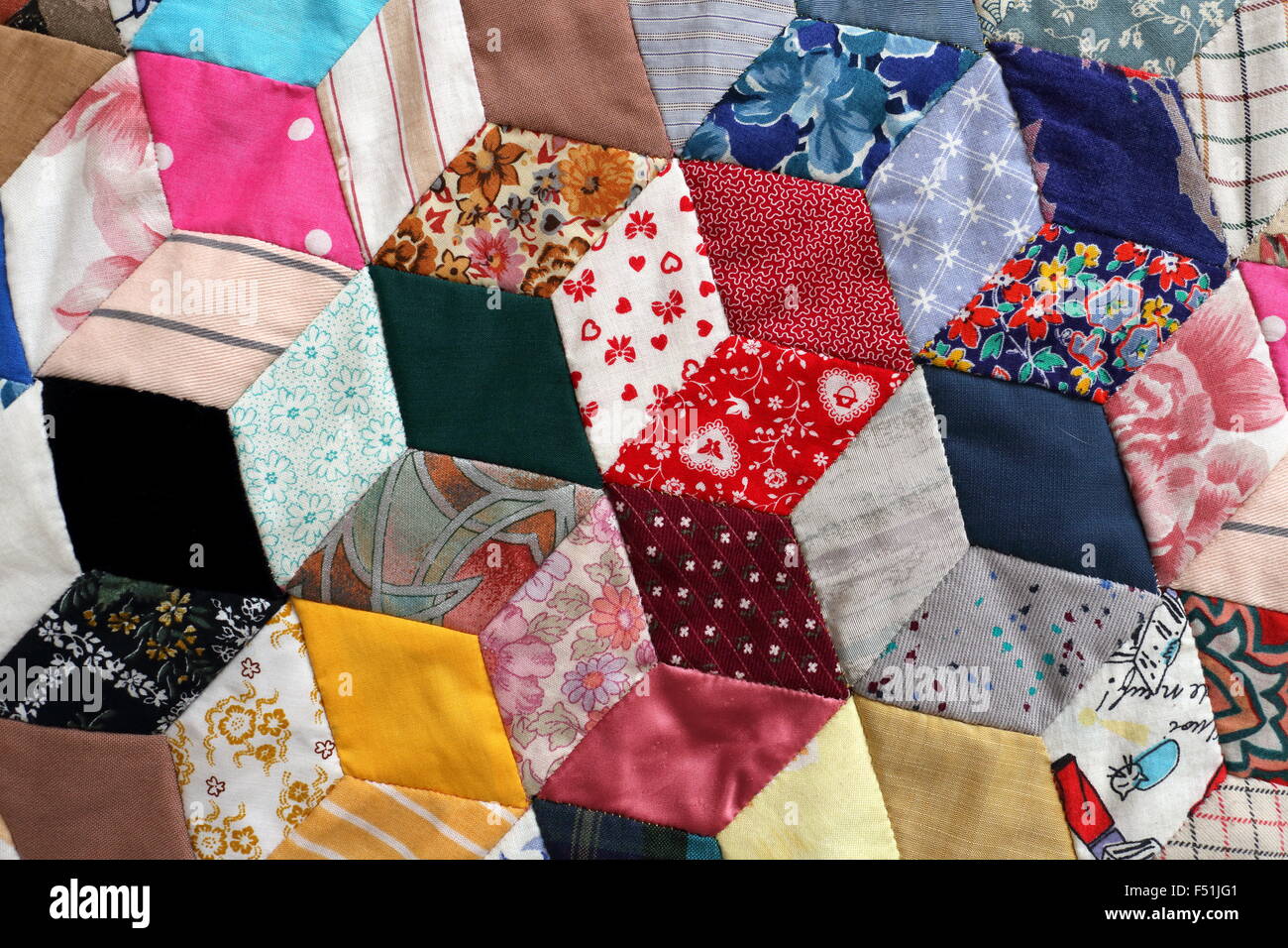 Patchwork Quilt Stockfotos & Patchwork Quilt Bilder - Alamy