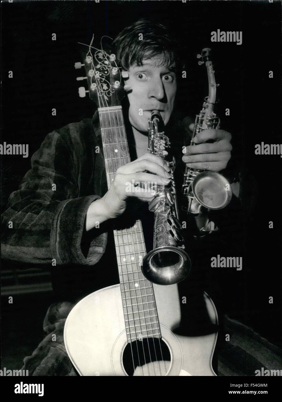 1968 - Paris von dieser Schweizer Clown erobert: gestern Abend die ...