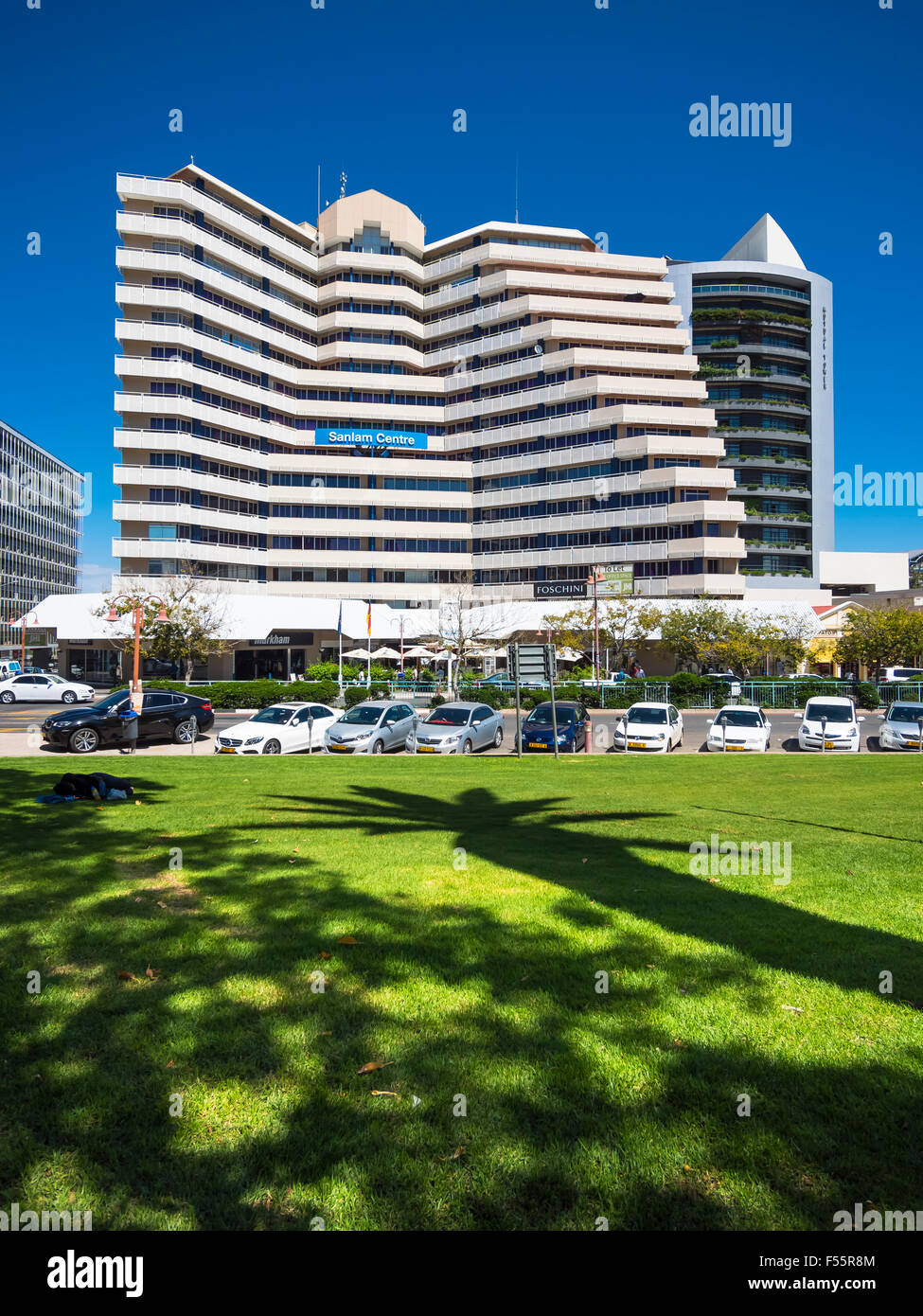 Sanlam Centre und Mutual Tower an der Unabhängigkeit Avenue, Windhoek ...