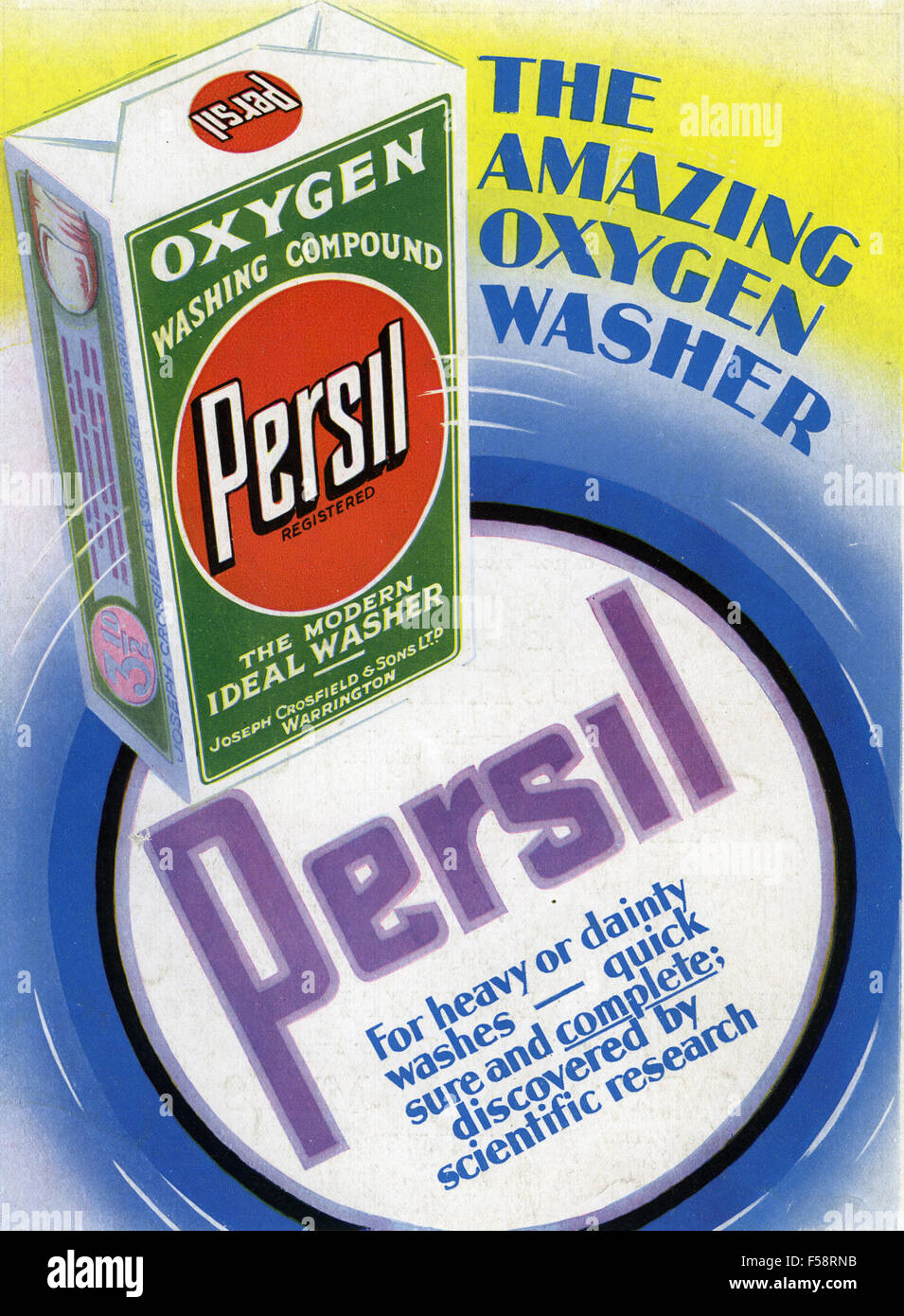 Persil advertising -Fotos und -Bildmaterial in hoher Auflösung – Alamy
