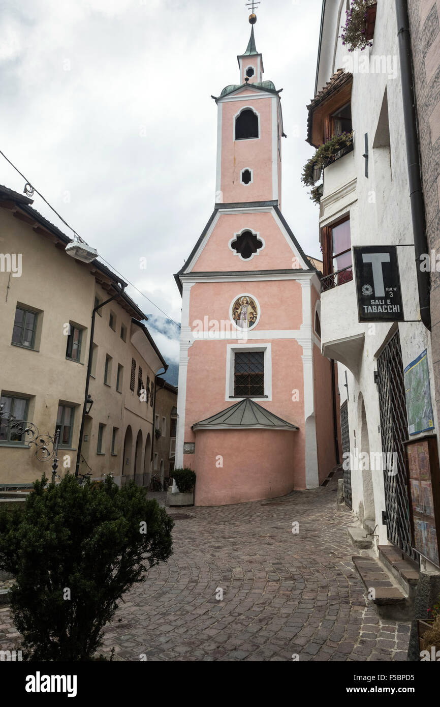 Eine Kirche der Guardian Angel in Brixen oder Brixen in Süd-Tirol ...