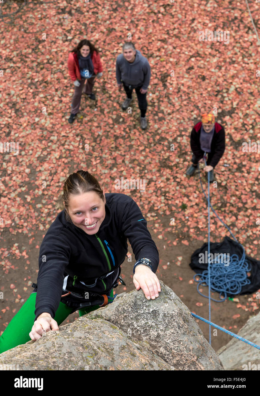 Bergsteiger team -Fotos und -Bildmaterial in hoher Auflösung – Alamy