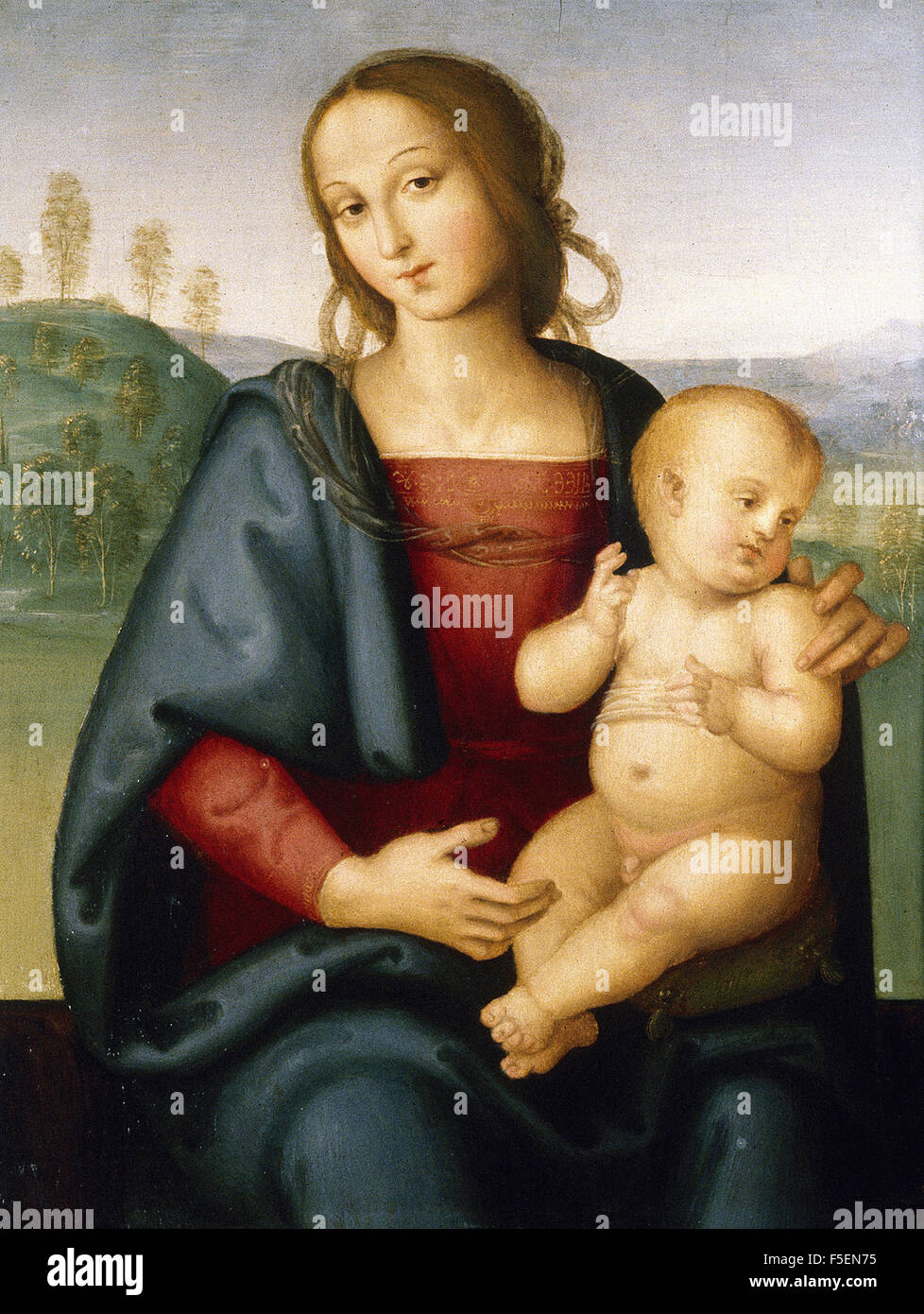 Madonna con il bambino renaissance Stockfotos und -bilder Kaufen - Alamy