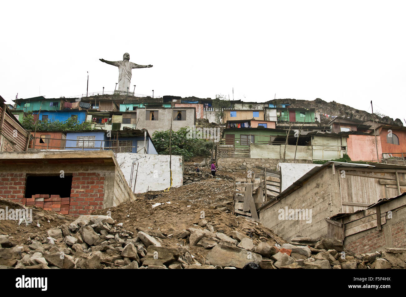 Peru slum peru armut -Fotos und -Bildmaterial in hoher Auflösung – Alamy