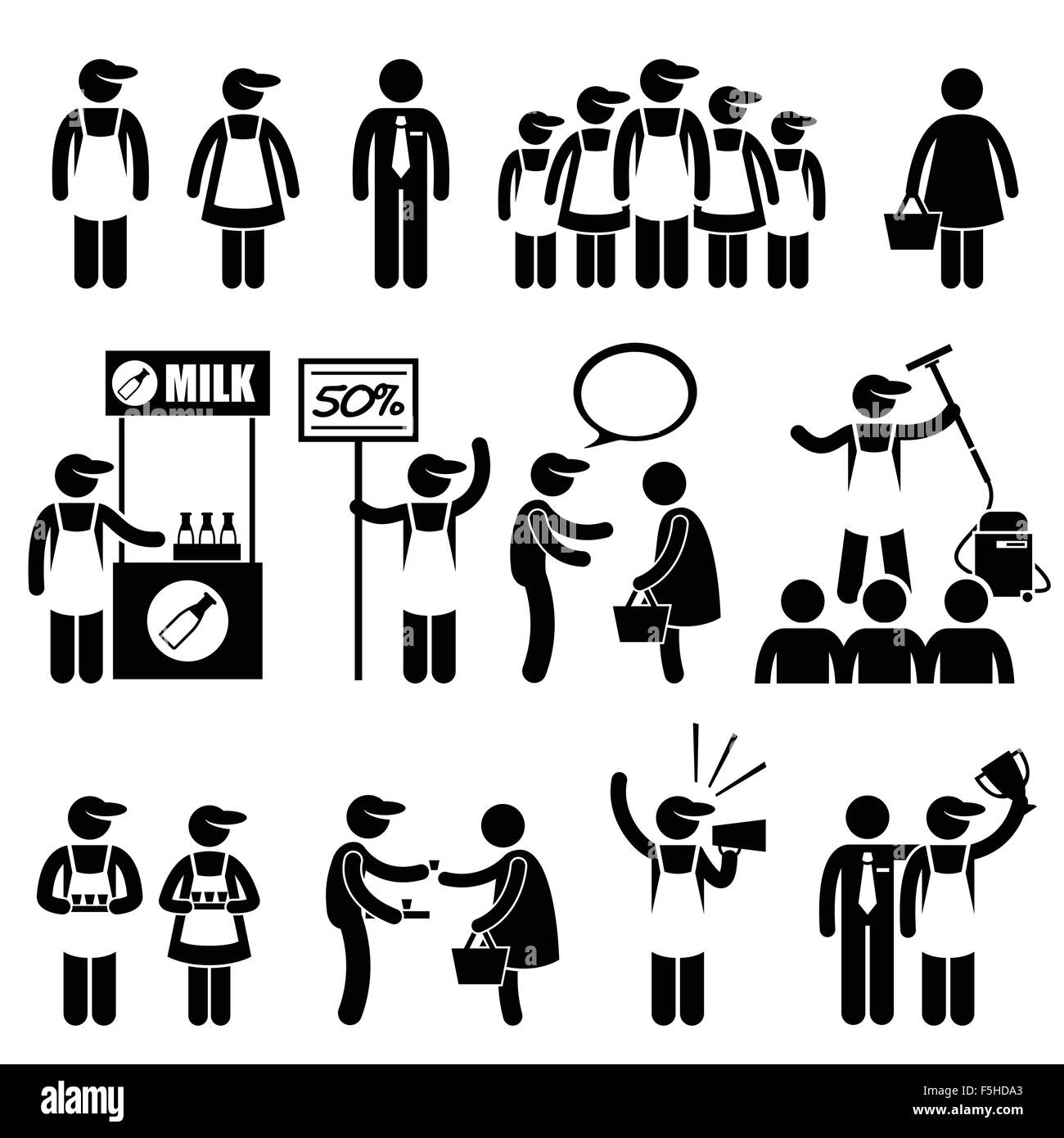 Promoter Verkäufer Kunden im Einkaufszentrum Stick herausfinden ...