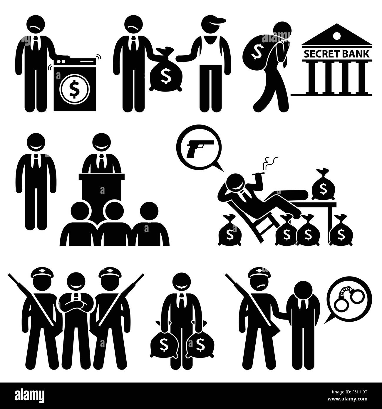 Schwarzgeld Geldwäsche rechtswidrigen politischen Verbrechen ...