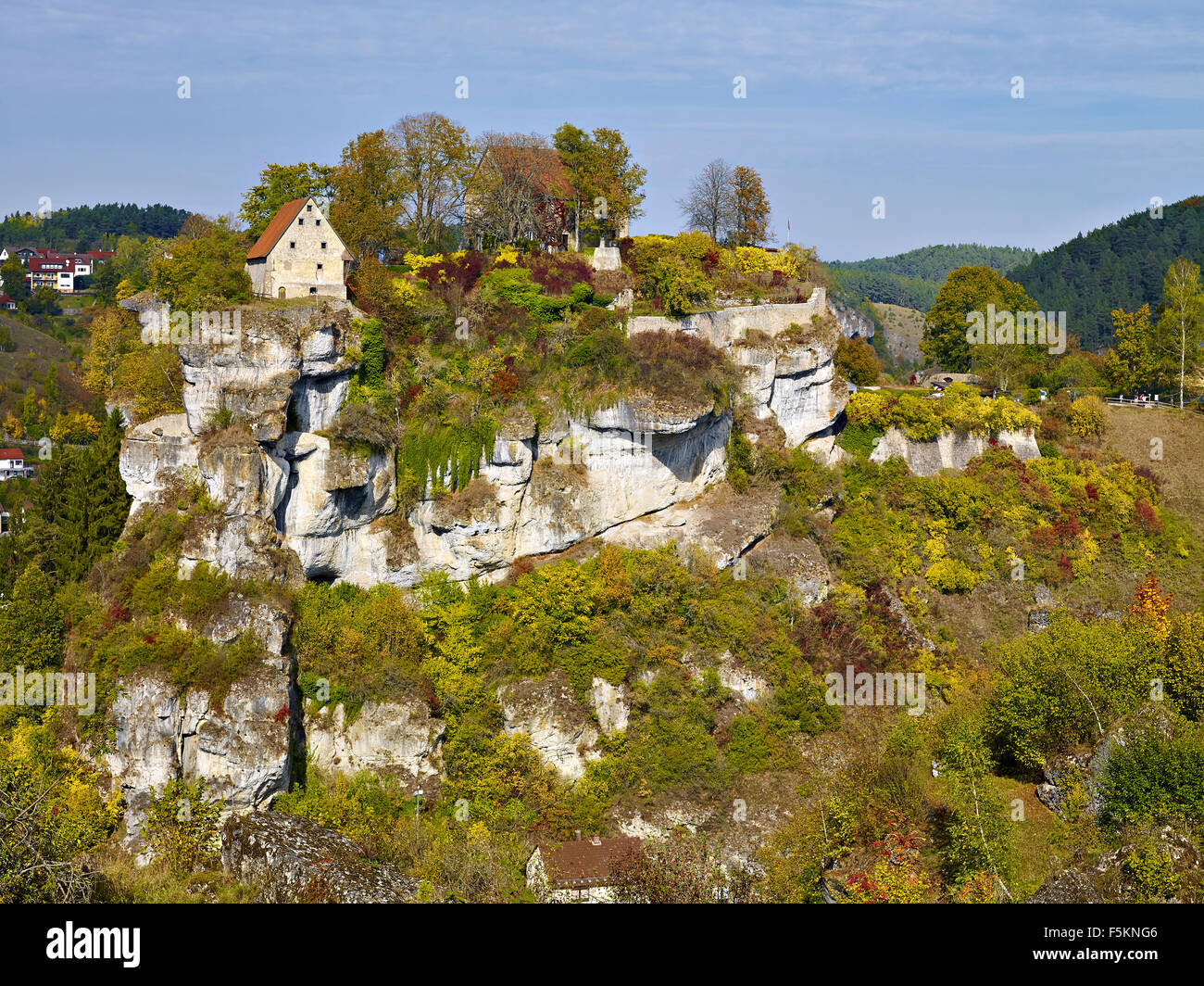 Burg Pottenstein, Bayern, Deutschland Stockfotografie - Alamy
