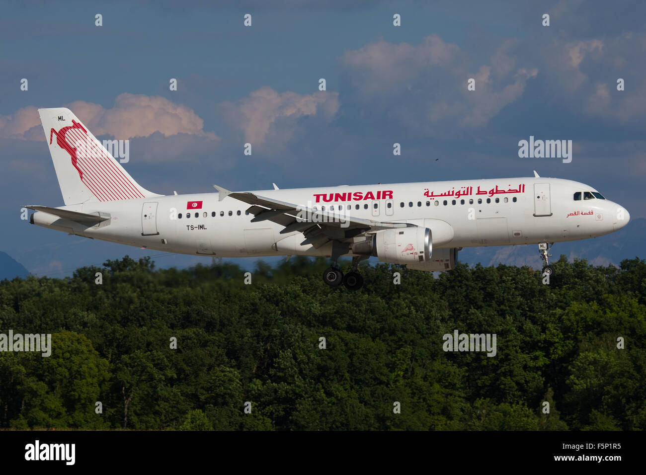 Tunis Air Airbus Stockfotografie - Alamy