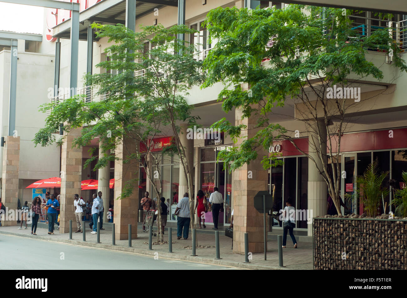 Manda Hill Shopping-Mall, Lusaka, Sambia Stockfotografie - Alamy