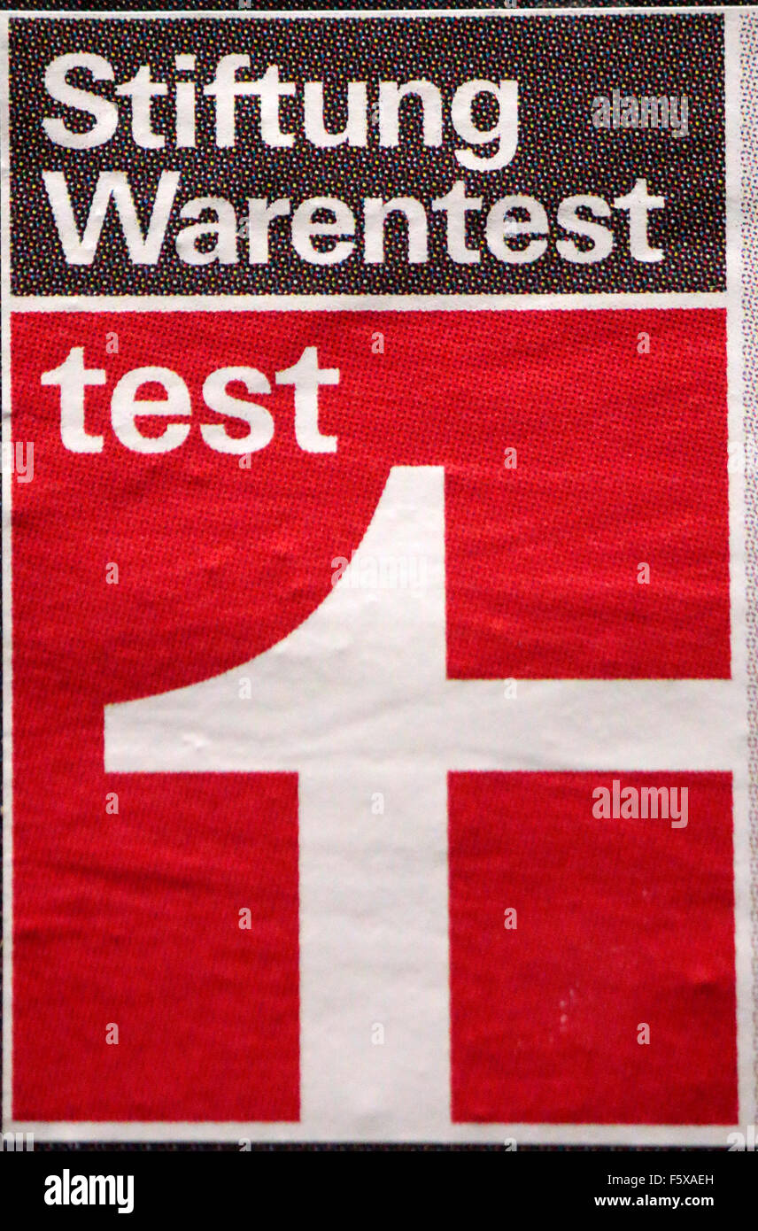 Logo der stiftung warentest -Fotos und -Bildmaterial in hoher Auflösung ...