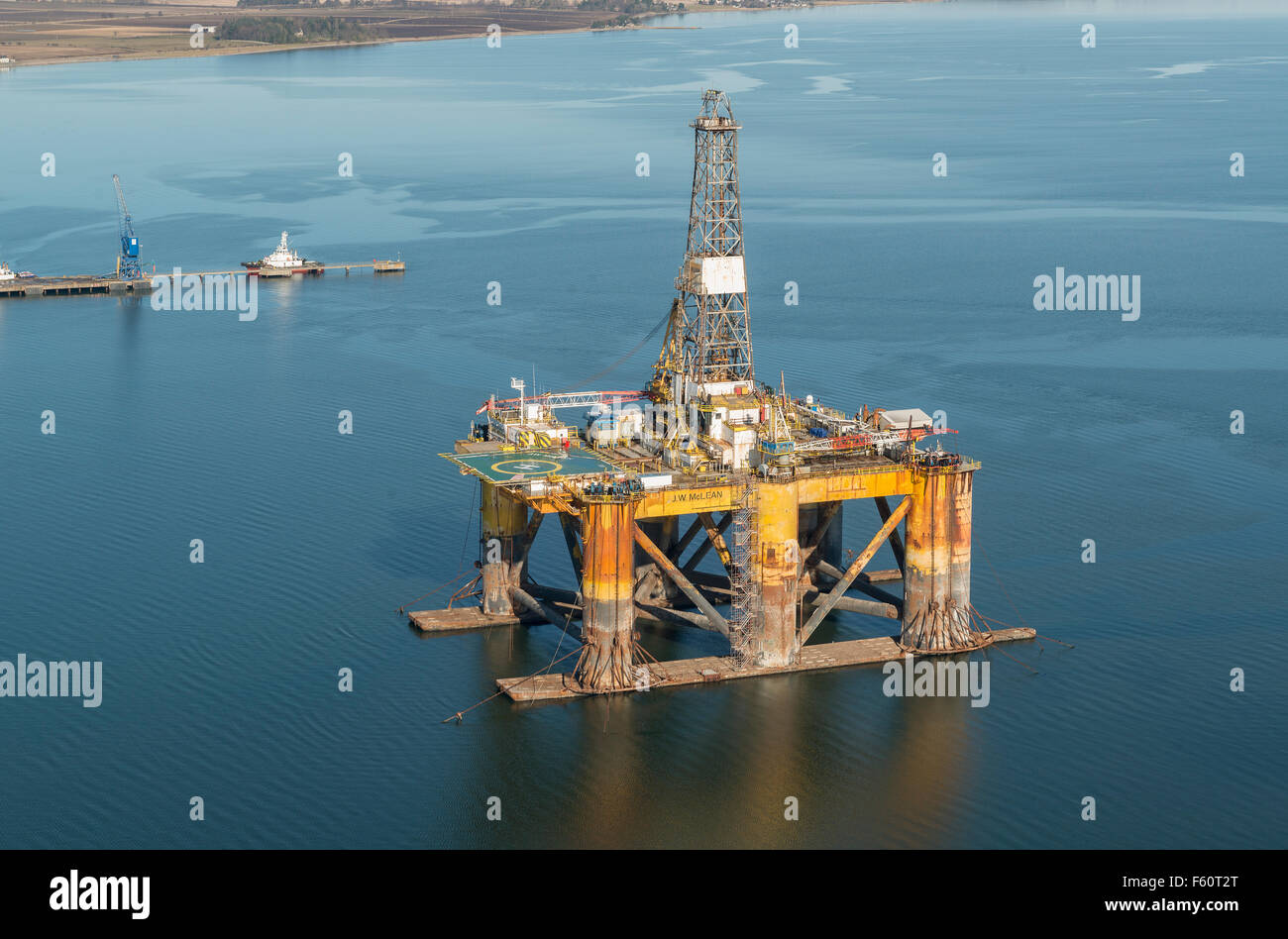 North Sea Oil Offshore Workers Stockfotos und -bilder Kaufen - Alamy