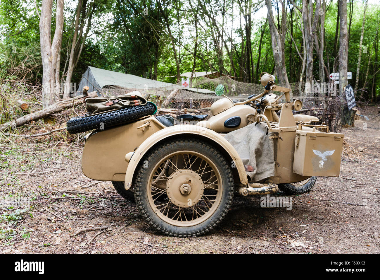 German ww2 desert bike -Fotos und -Bildmaterial in hoher Auflösung – Alamy