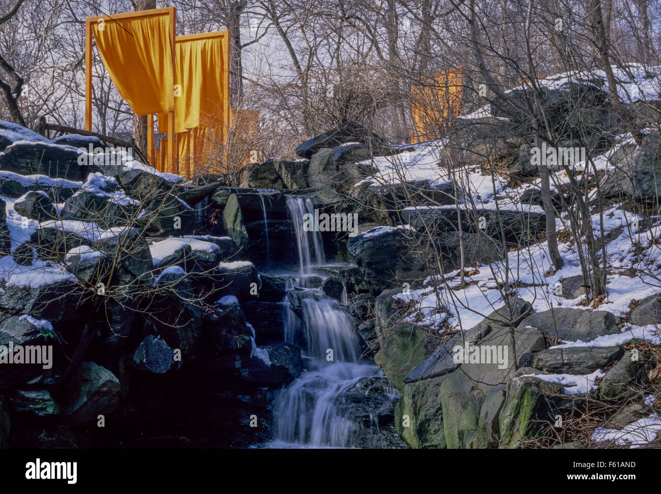 Die Tore, Central Park, New York, 1979-2005 Stockfotografie - Alamy
