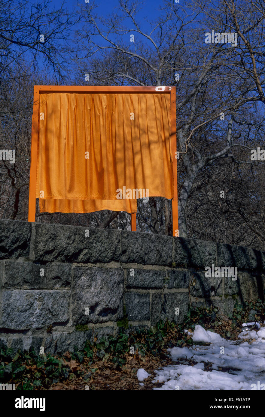 Die Tore, Central Park, New York, 1979-2005 Stockfotografie - Alamy