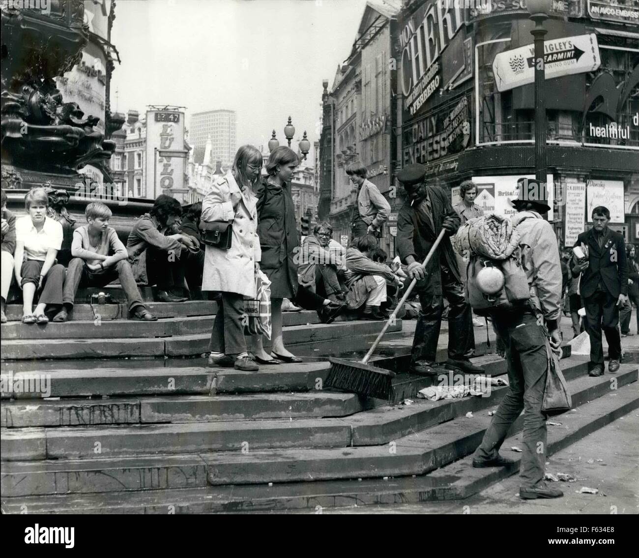 1968 - Hippie heimatlosen Reisenden © Keystone Bilder USA/ZUMAPRESS.com ...