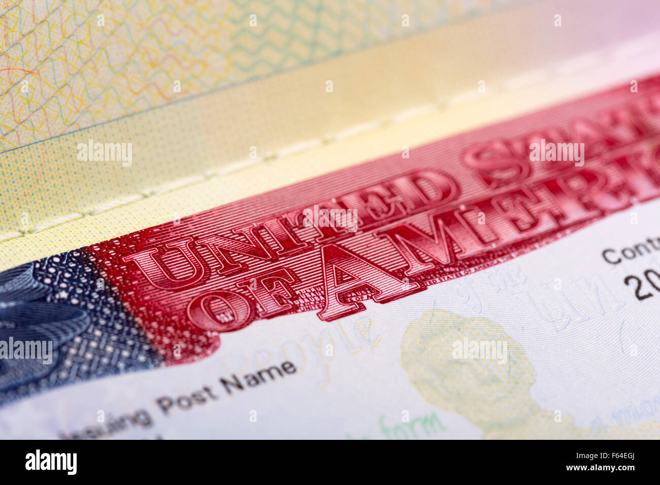 Visum uns stempel -Fotos und -Bildmaterial in hoher Auflösung – Alamy