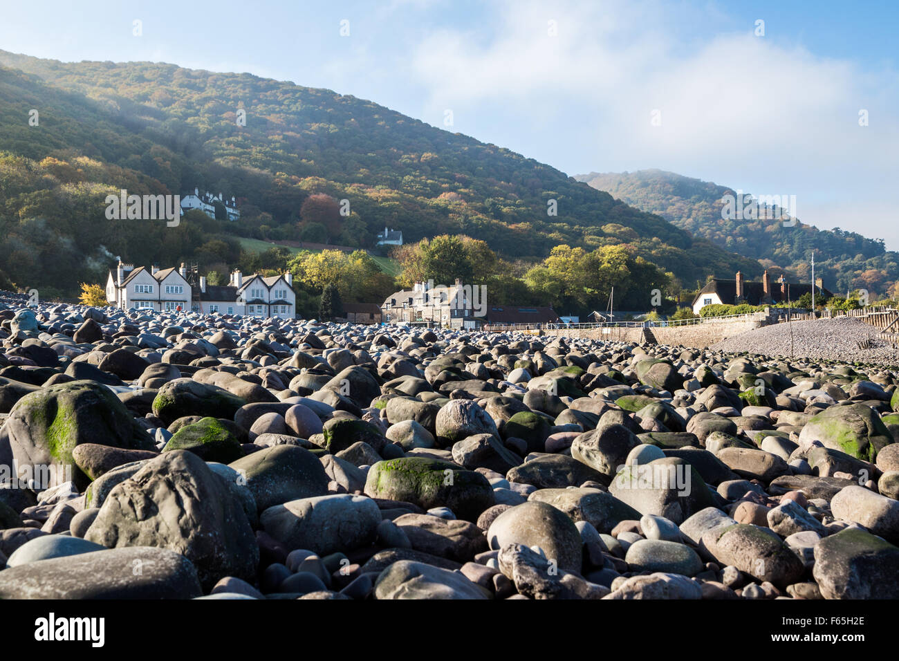 Hillside House, Hotel & Pub am Porlock Weir Küste und Strand am ...