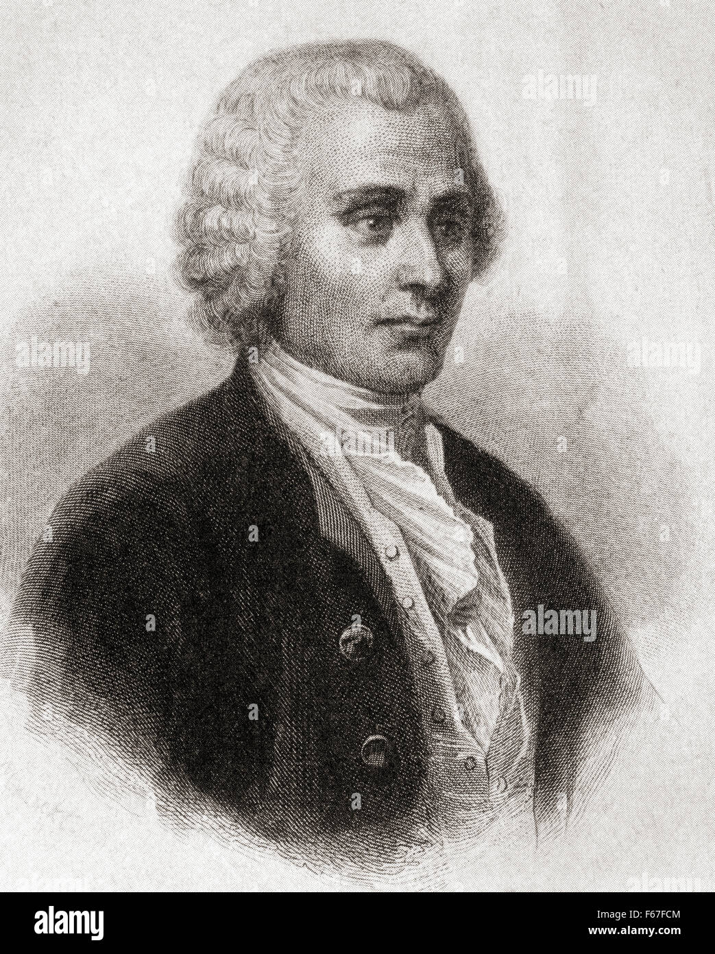 Jean Jacques Rousseau Portrait Stockfotos und -bilder Kaufen - Alamy