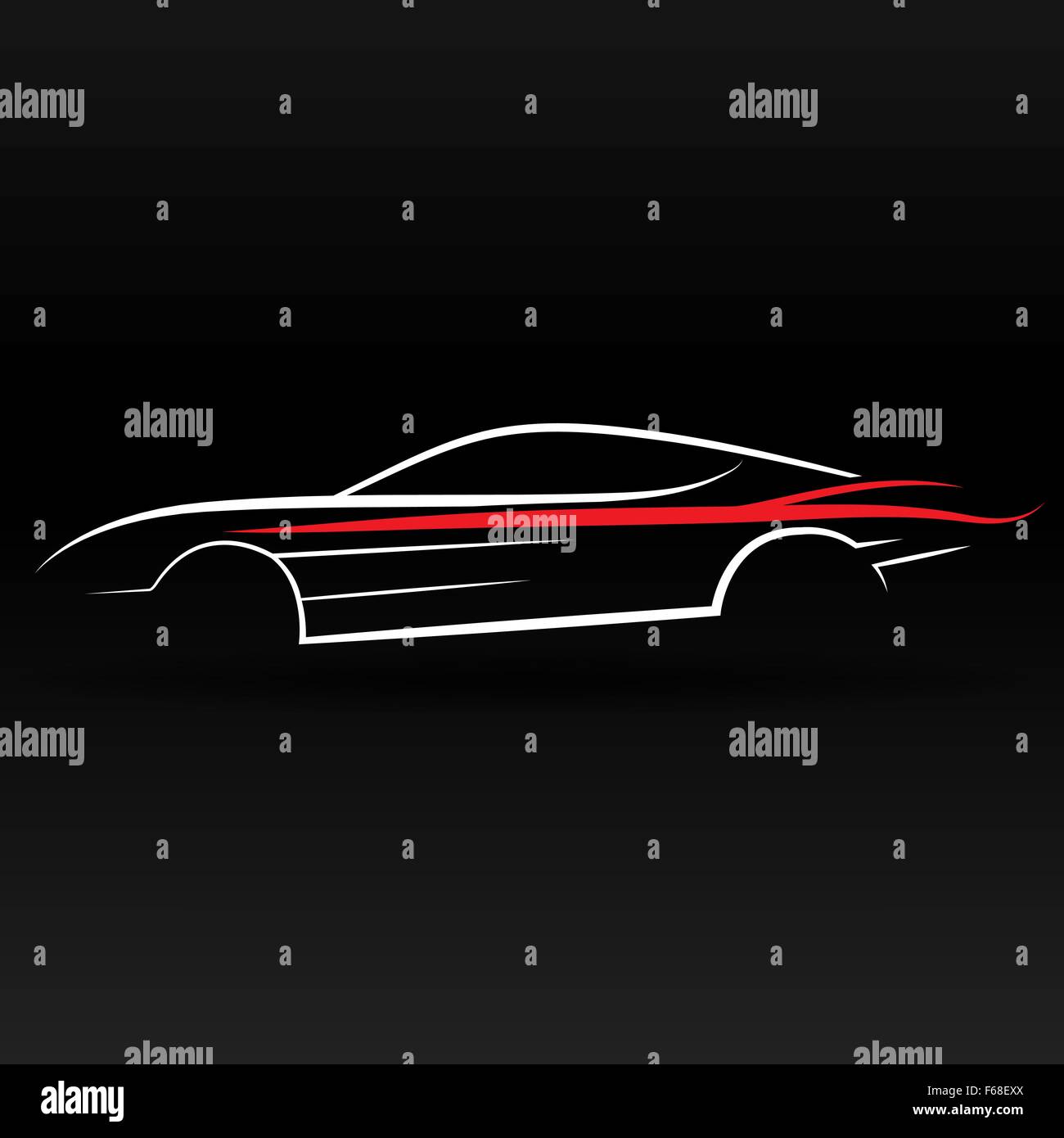 Auto umriss -Fotos und -Bildmaterial in hoher Auflösung – Alamy