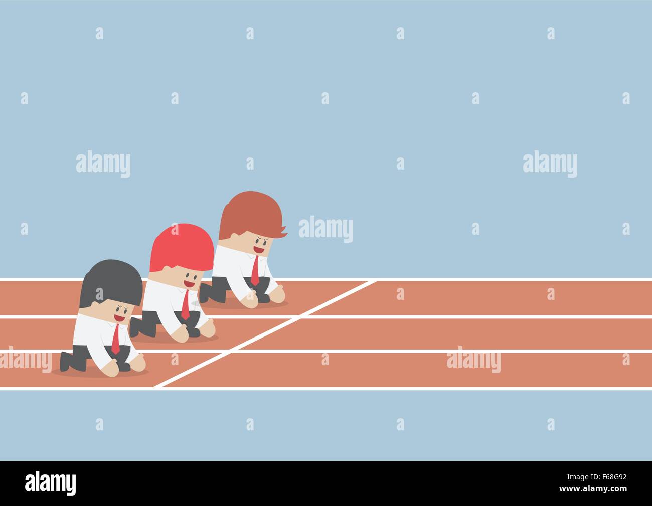 Starting point cartoon -Fotos und -Bildmaterial in hoher Auflösung – Alamy