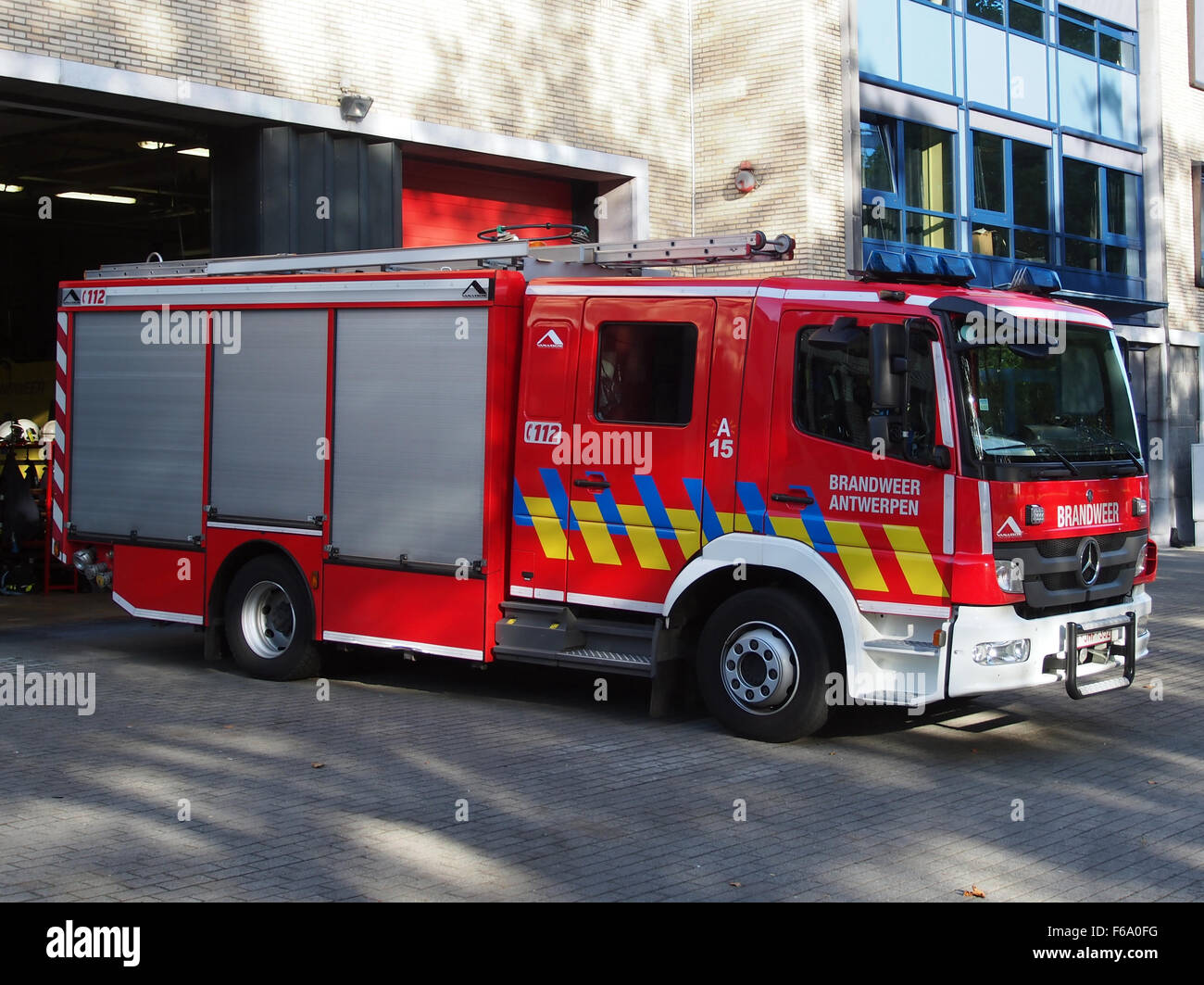 Mercedes Fire Truck Stockfotos und -bilder Kaufen - Alamy