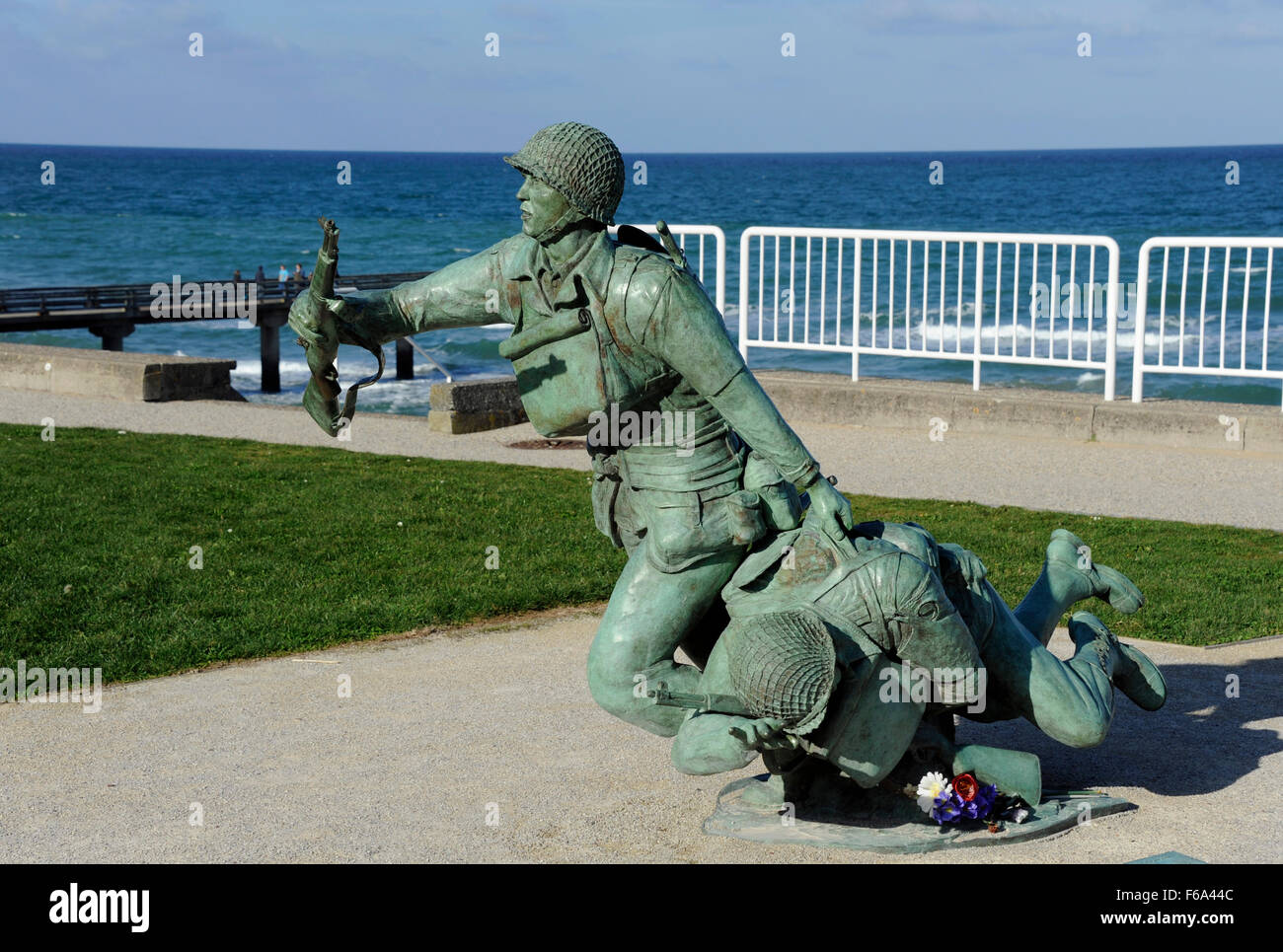 D-Day, Vierville-Sur-Mer, Nationalgarde der Vereinigten Staaten ...