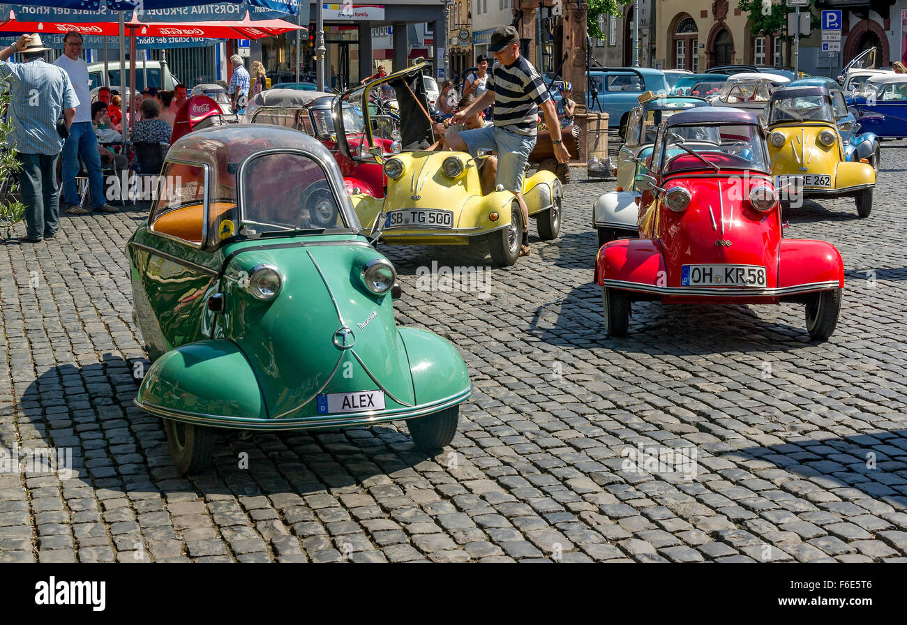 Oldtimer Messerschmitt KR 175 Microcar, älteste Modell, gebaut 1953 ...