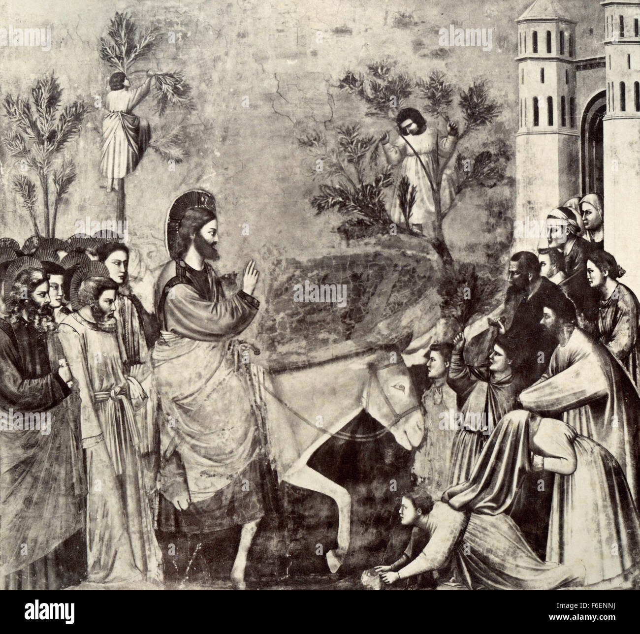 Entry of christ into jerusalem -Fotos und -Bildmaterial in hoher ...