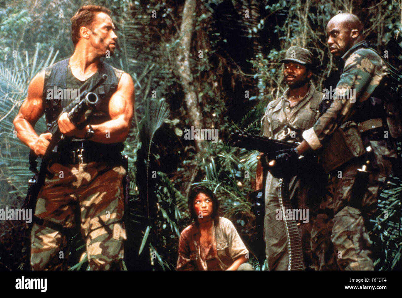 12. Juni 1987; Jalisco, Mexiko; Schauspieler ARNOLD SCHWARZENEGGER als ...