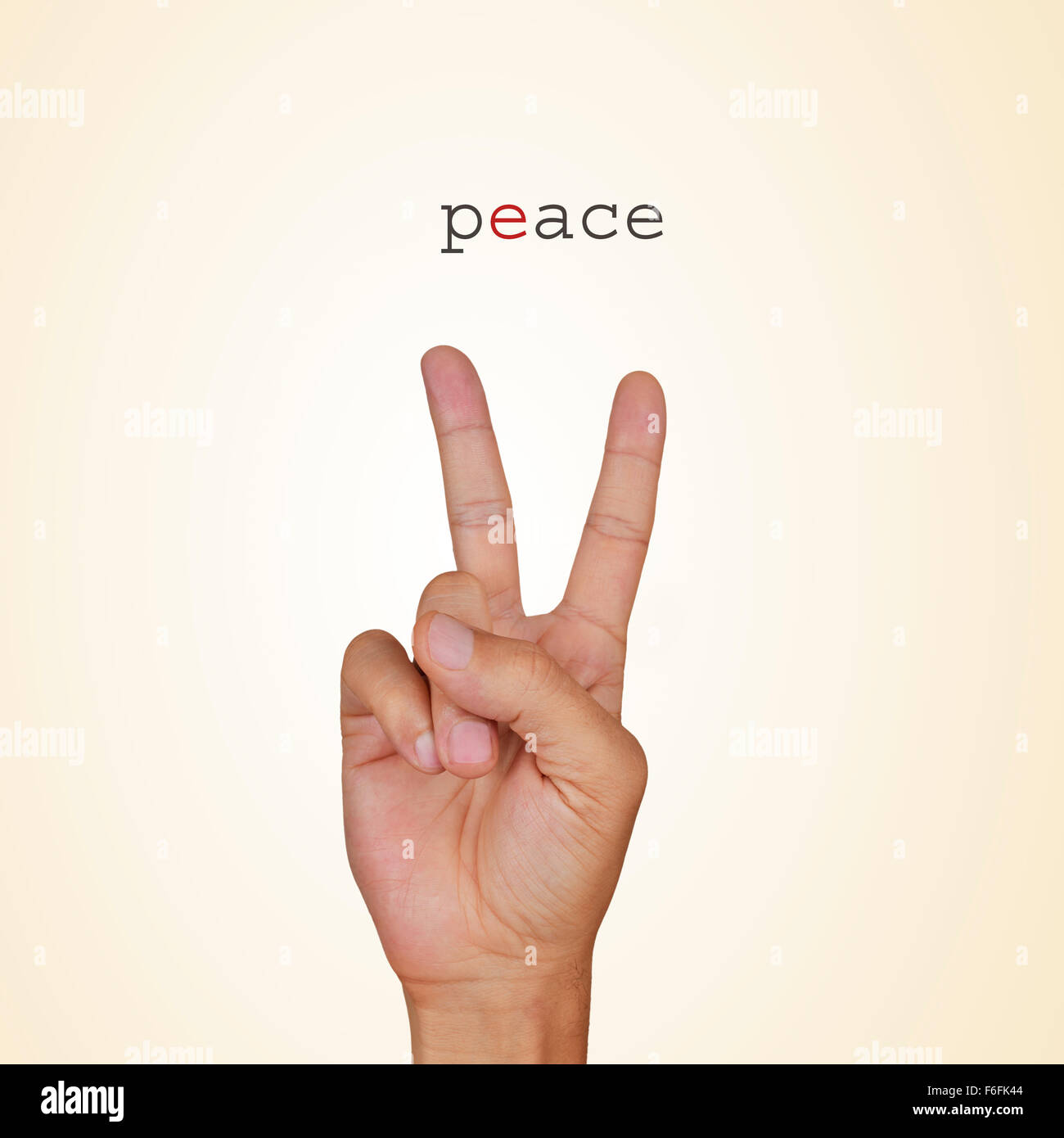 Peace sign fingers hand -Fotos und -Bildmaterial in hoher Auflösung ...