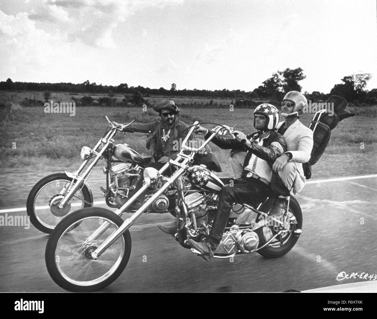 Easy rider jack nicholson Schwarzweiß-Stockfotos und -bilder - Alamy