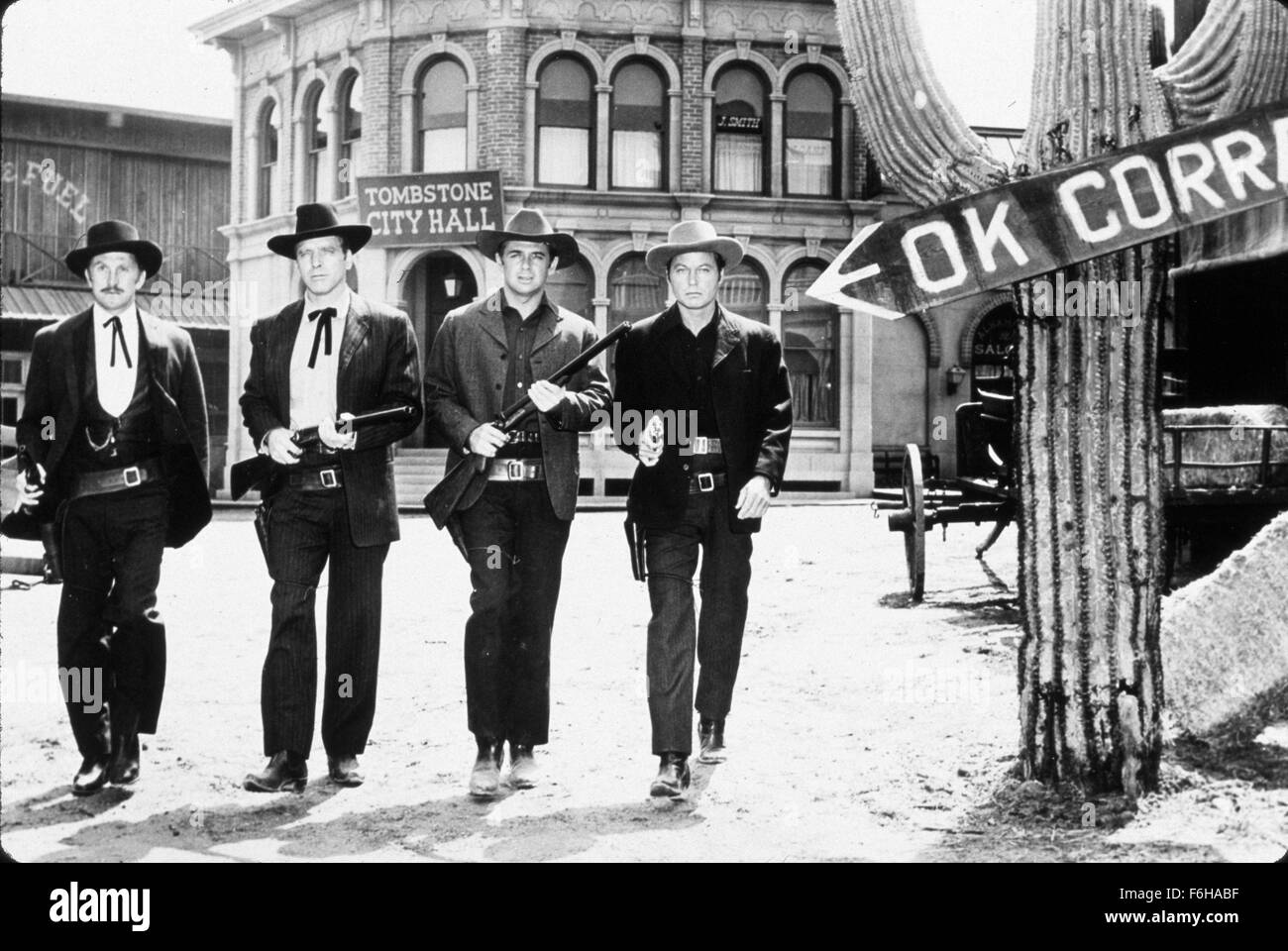 1957, Filmtitel: GUNFIGHT AT THE O.K. CORRAL, Regie: JOHN STURGES, Studio: PARAMOUNT, abgebildet ...