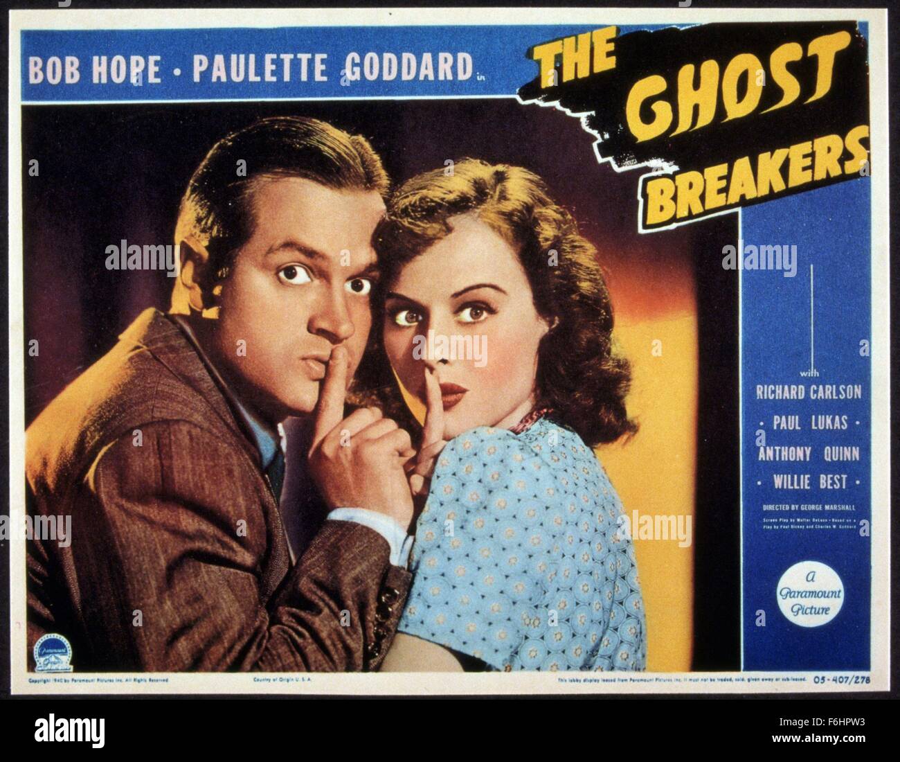 Die geisterbrecher 1940 paulette goddard -Fotos und -Bildmaterial in hoher Auflösung – Alamy