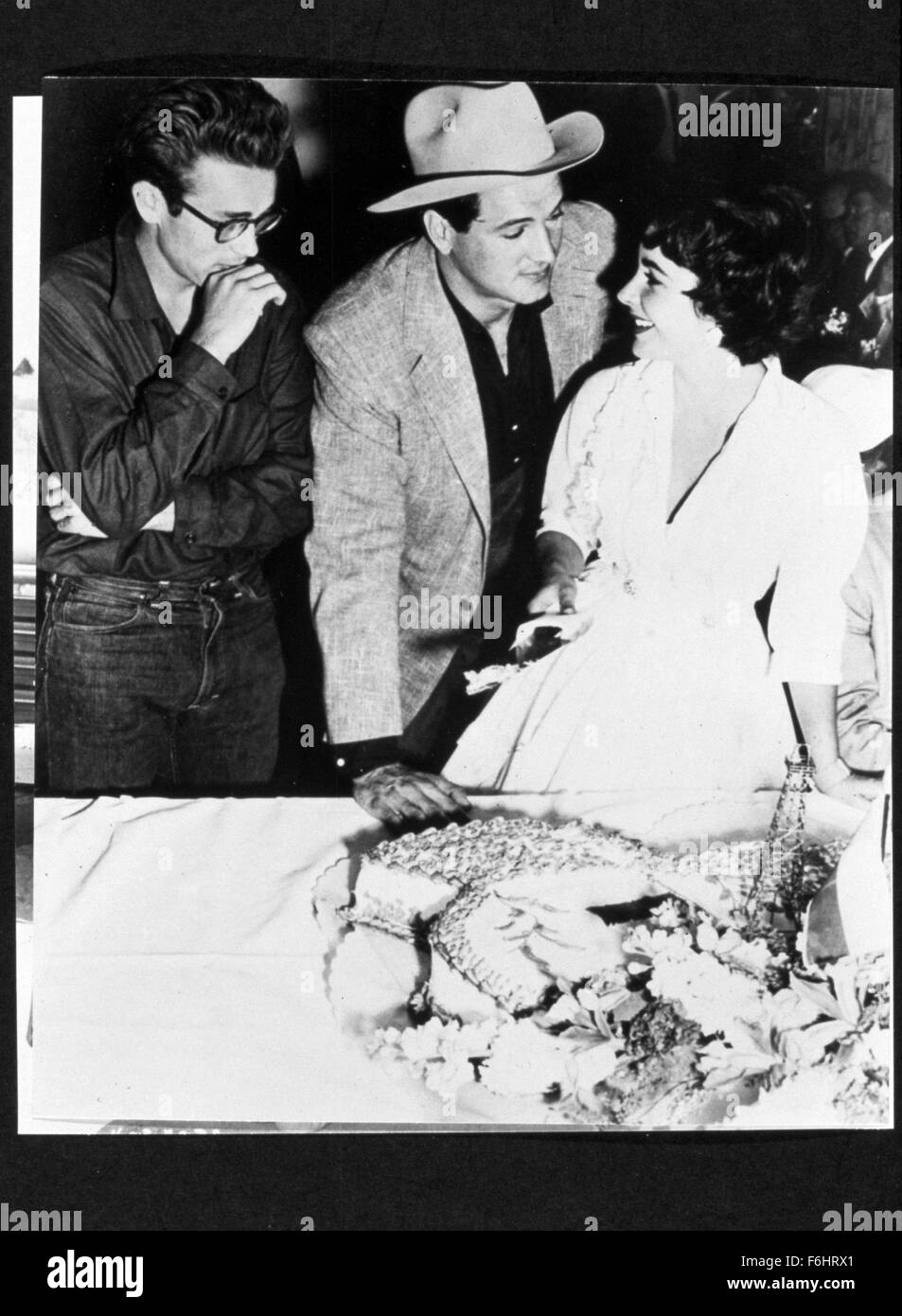 James Dean Elizabeth Taylor Giant Stockfotos & James Dean Elizabeth ...