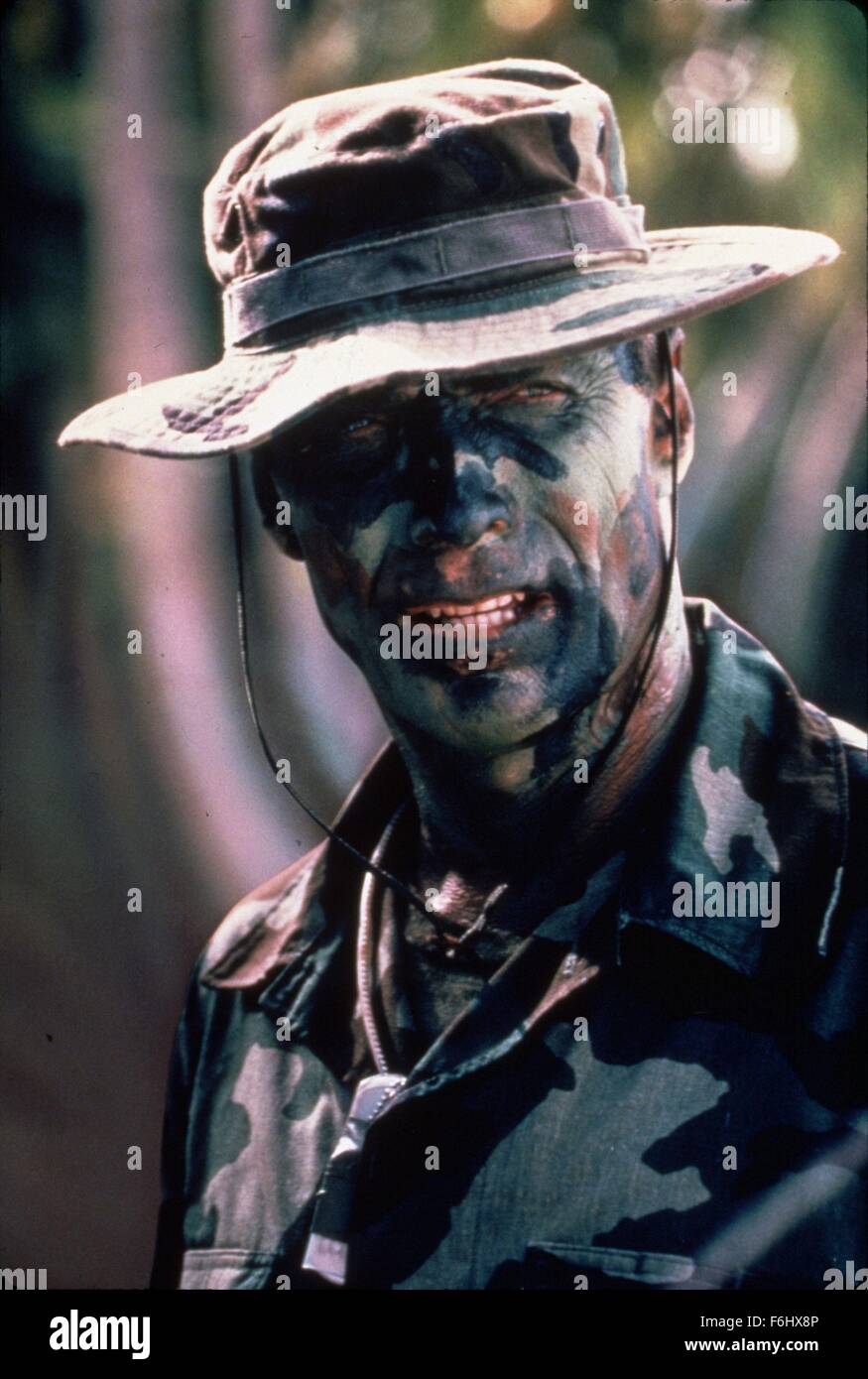 1986, Filmtitel: HEARTBREAK RIDGE, im Bild: Kleidung, CLINT EASTWOOD ...