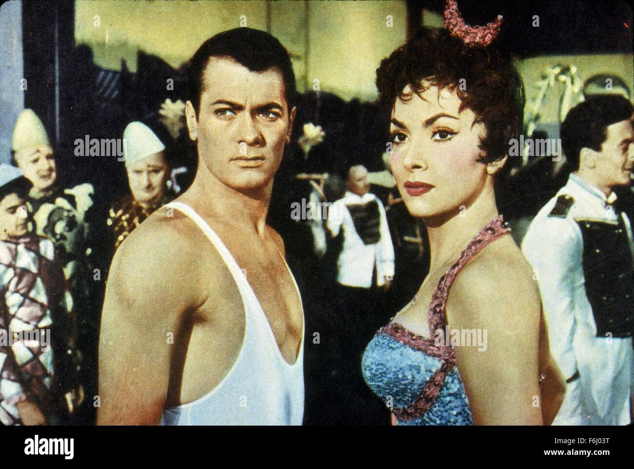Gina Lollobrigida Trapeze 1956 Stockfotos und -bilder Kaufen - Alamy