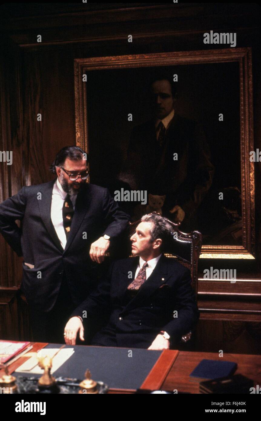 Al pacino as don michael corleone film title the godfather -Fotos und ...