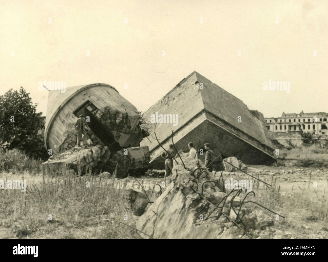 Der Bunker wurde die letzte Zuflucht der Hitler, Berlin, Deutschland ... Der Bunker wurde die letzte Zuflucht der Hitler, Berlin, Deutschland ...