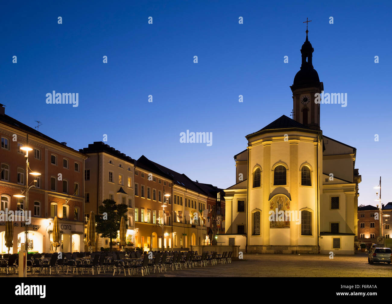 Traunstein Bavaria Upper Town Stockfotos und -bilder Kaufen - Alamy