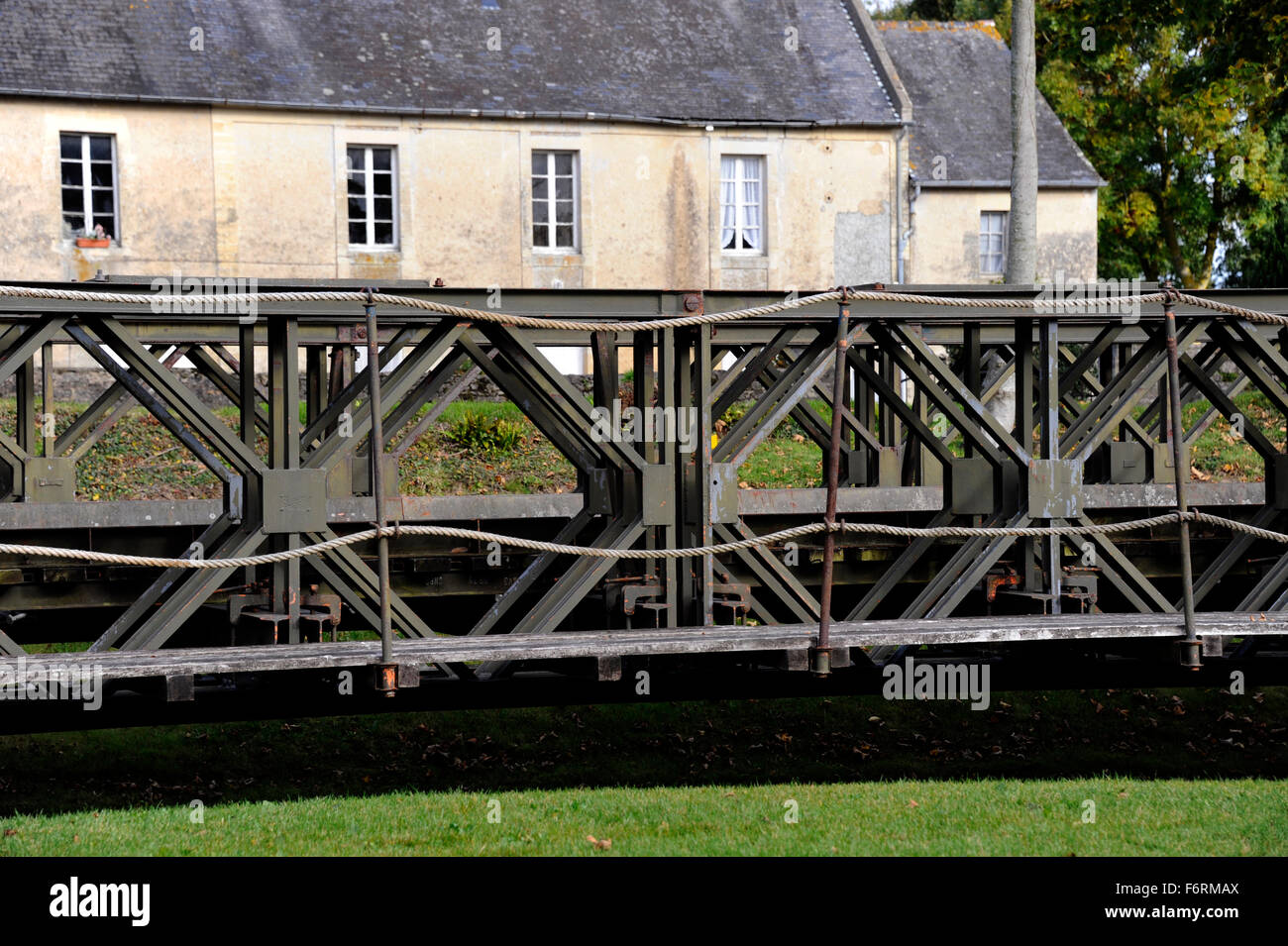 D-Day, Bailey-Brücke, Overlord Museum, Omaha Beach, Colleville-Sur-Mer ...