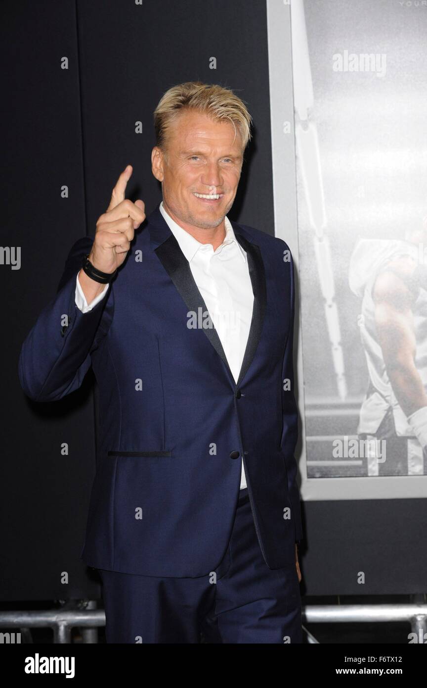 Los Angeles, CA, USA. 19. November 2015. Dolph Lundgren im ...