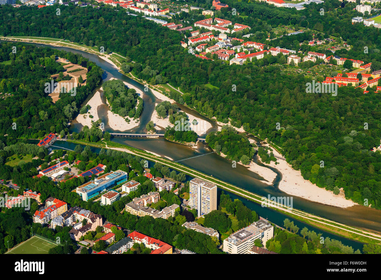 Flaucher at isar river -Fotos und -Bildmaterial in hoher Auflösung – Alamy