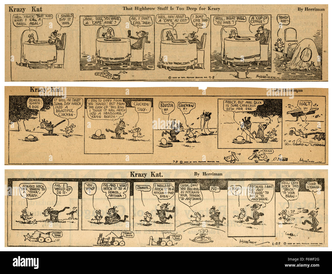1920er jahre comic -Fotos und -Bildmaterial in hoher Auflösung – Alamy