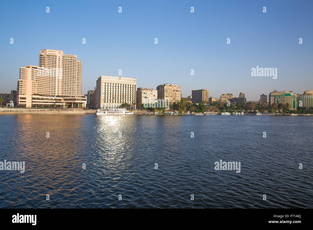 Landschaft, Kairo, Ägypten, Nil, Boot Stockfotografie - Alamy