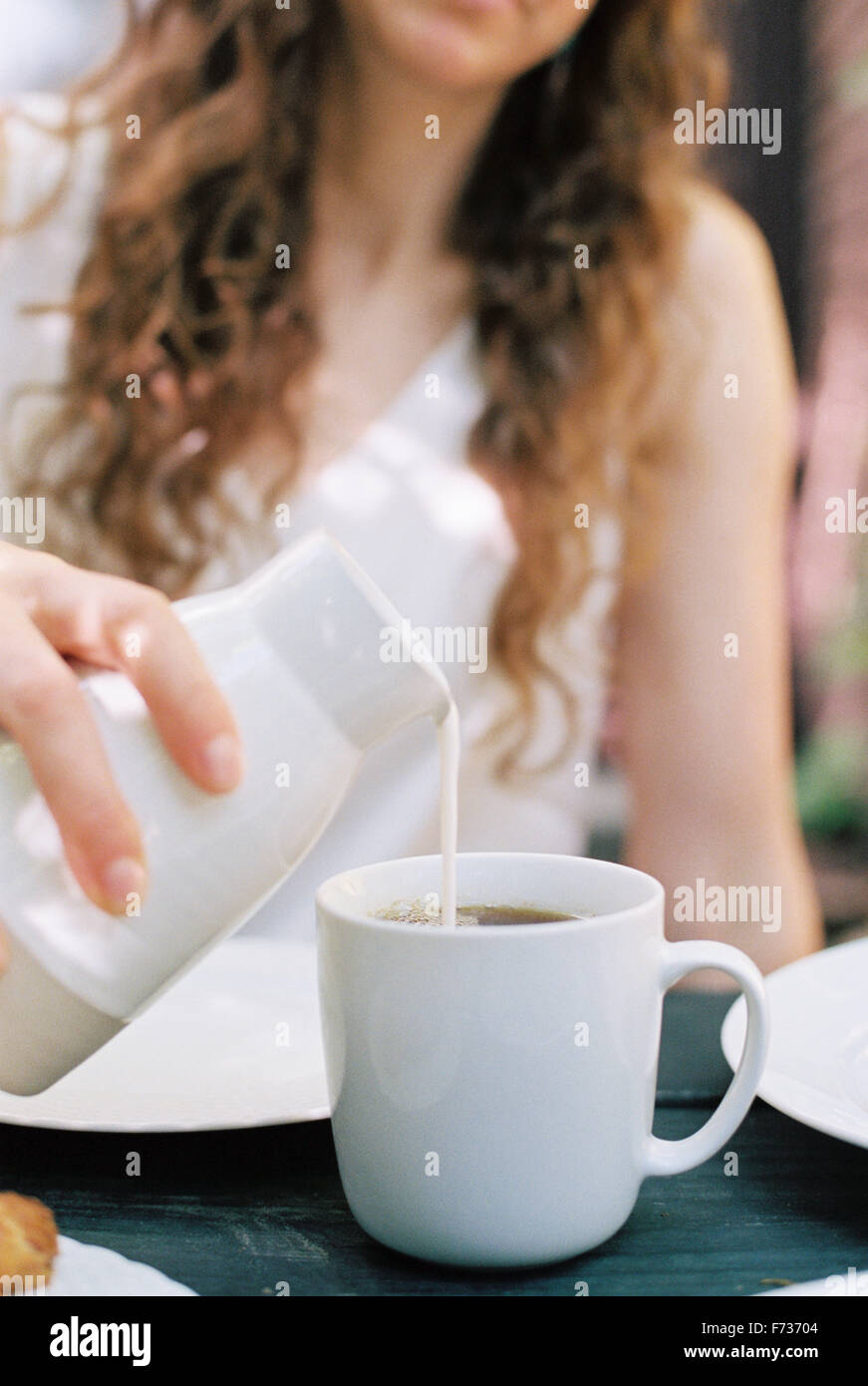 Echte Milch Stockfotos und -bilder Kaufen - Alamy